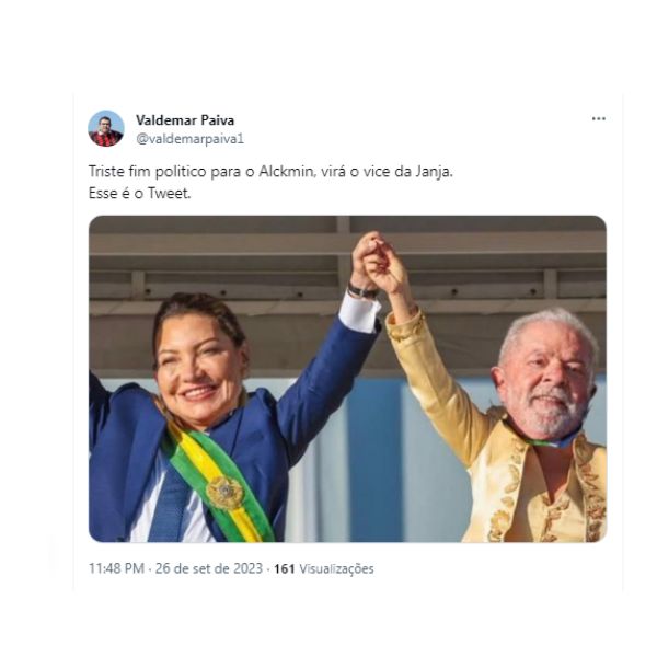 Janja e Alckmin viram memes sobre a vice-Presidência do país; VEJA – TV ...