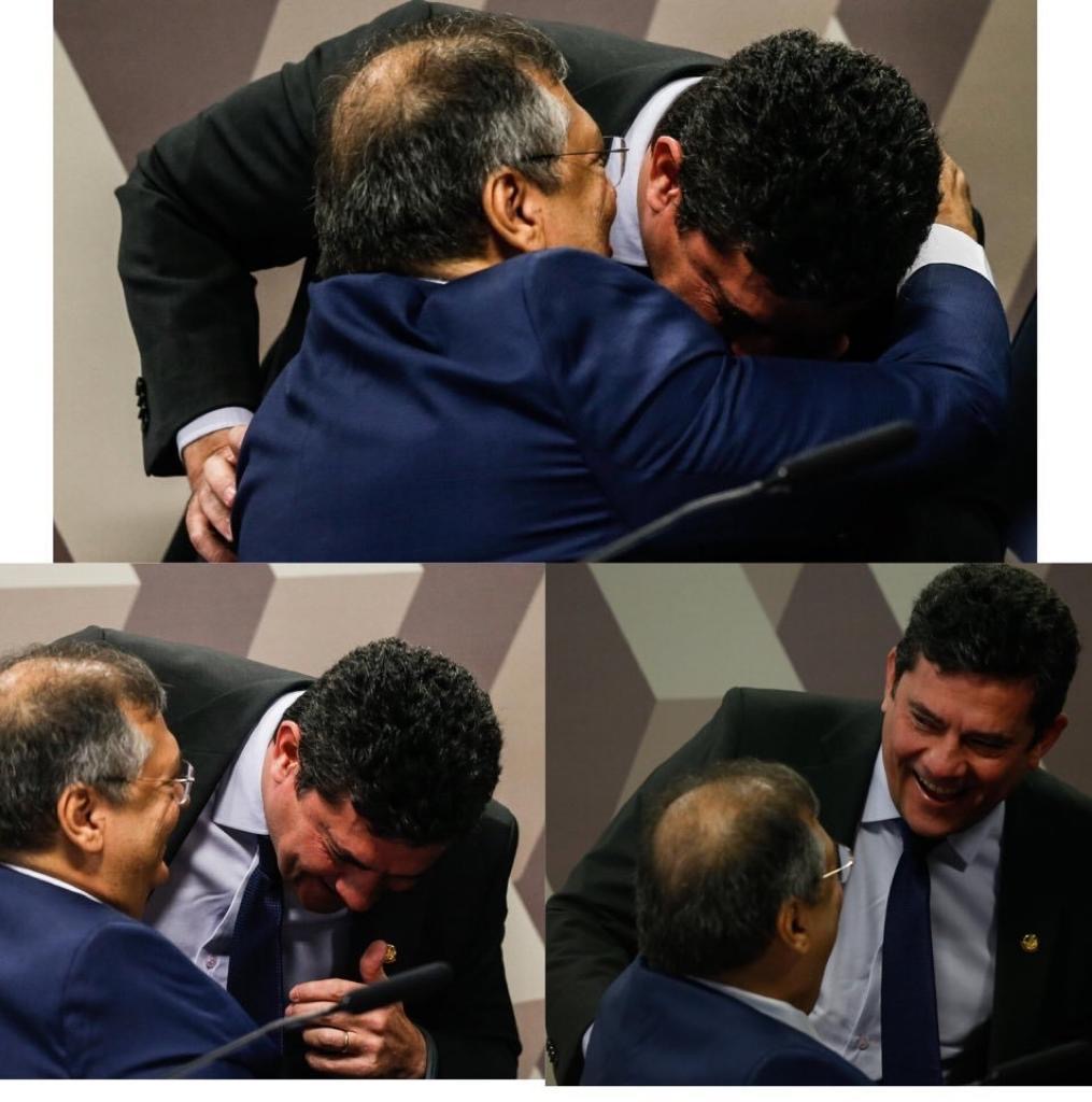 O abraço de Dino e Moro – TV Florida USA – A sua TV Brasileira nos ...