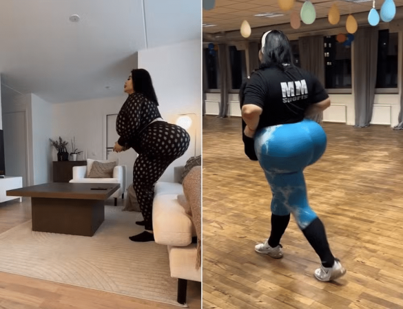 Buscando ter ‘maior bumbum do mundo’, mulher revela não conseguir achar poltrona em que caiba ...