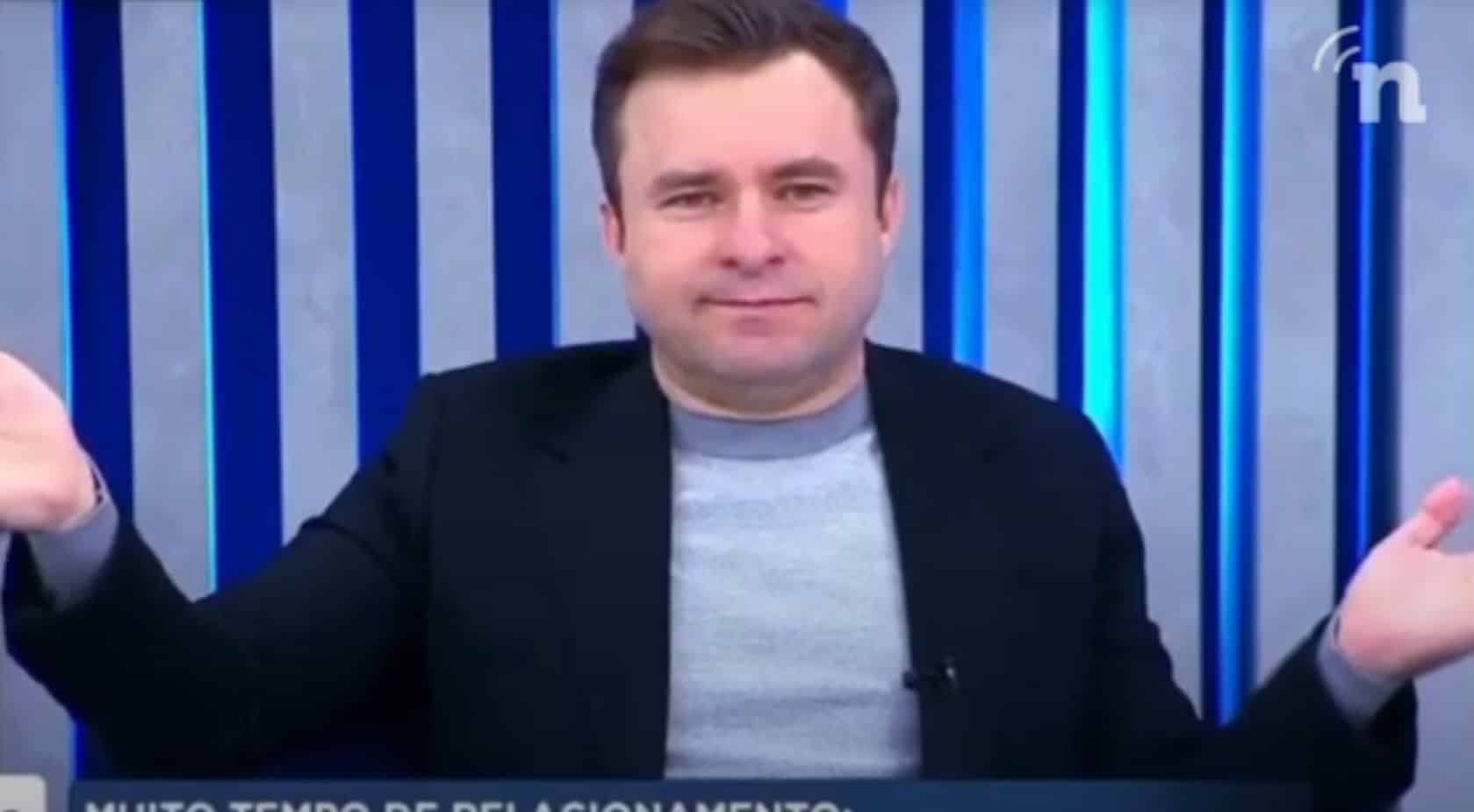 VÍDEO: mulher xinga e detona apresentador da Record durante programa ao ...